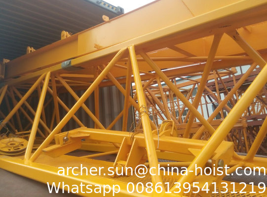 QTZ63 TC5013 Tower Crane Peng Cheng Brand with remote control and all spare parts and aftersale service top quality supplier