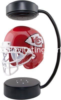 new magnetic levitation floating NFL Hover Helmet  levitating hover helmet display stands