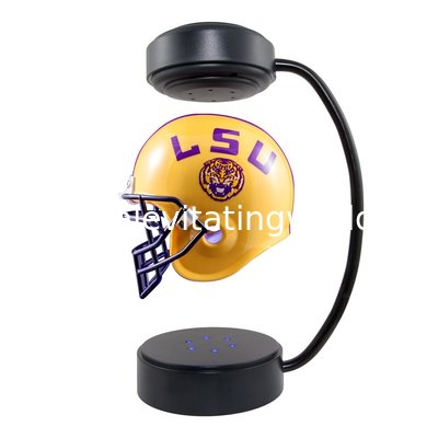 new magnetic levitation floating NFL Hover Helmet  levitating hover helmet display stands