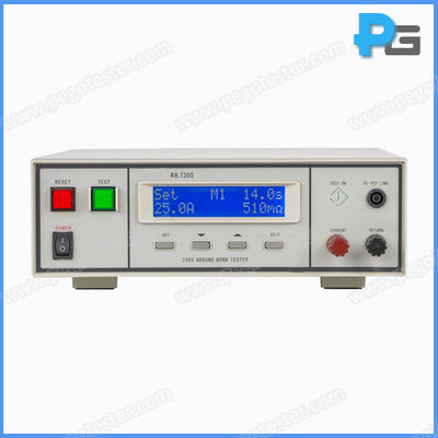 Programmable Earth Resistance Tester for electronic equipment motor