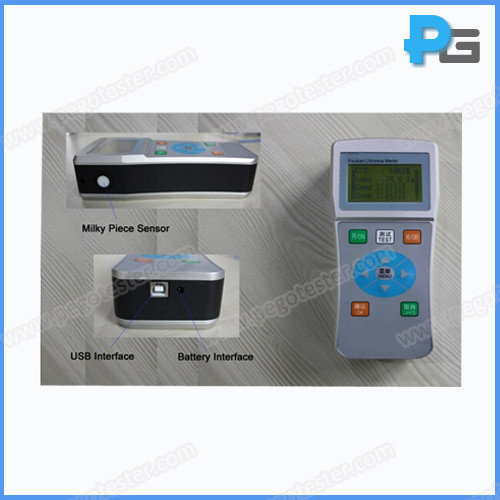 Portable LED Colorimeter for color temperature, chromaticity coordinates, wavelength, color rending index test