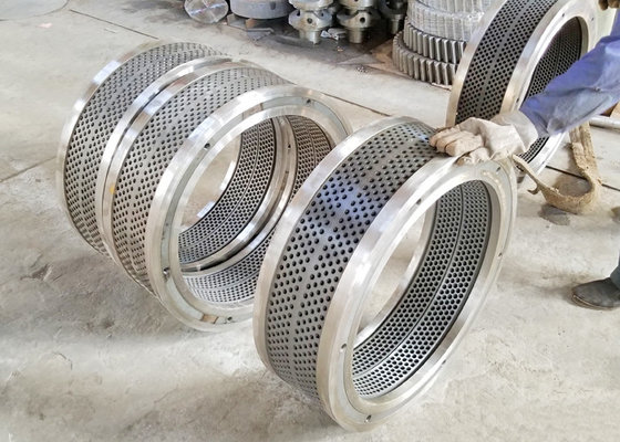 Vertical Ring Die Pellet Machine Parts Ring Die Mold Matrix Replacement