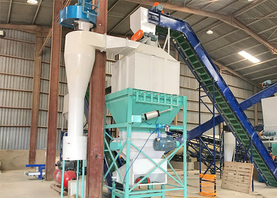 Counterflow Pellet Cooling Machine