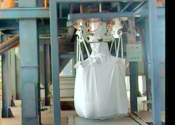 10-40 bags/h Jumbo Bag Packaging Machine , Wood Pellet Ton bag Bagging Machine
