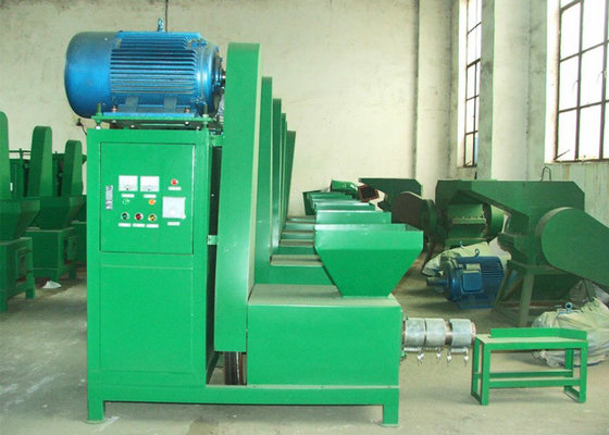 BBQ Charcoal Briquette Press Machine With 3-5mm Feeding Material Size