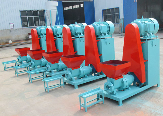 BBQ Charcoal Briquette Press Machine With 3-5mm Feeding Material Size