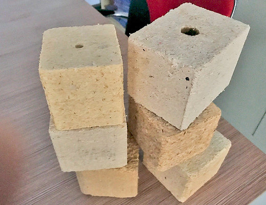 Wood Shavings Block Hydraulic Press Machine , Wood Block Making Machine
