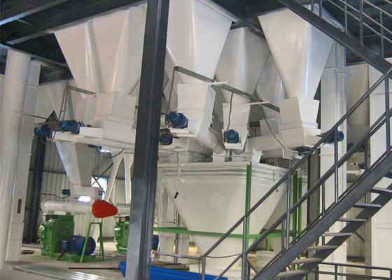 Commercial Animal Feed Pellet Production Line 8-10 T/H Wide Application