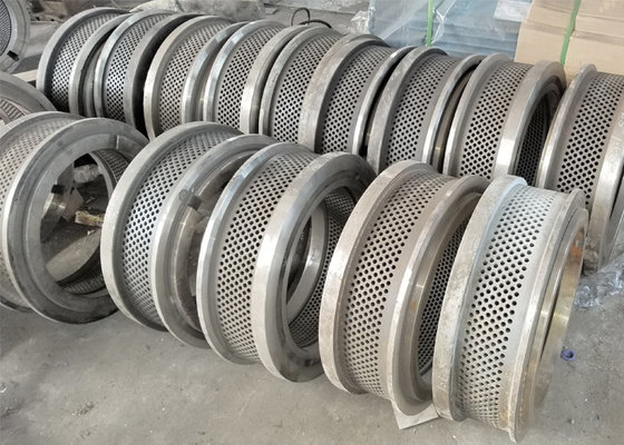Alloy Steel Pellet Mill Spare Parts Matrix Ring Die Roller Set Roller Shell