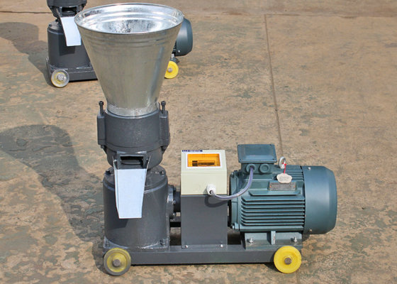 Small Scale Flat Die Wood Pellet Making Machine For Sale