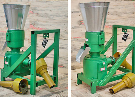 PTO Flat Die Pellet Making Machine , Tractor Driven Pellet Press Mill Machine