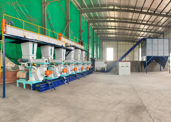 EN DIN A Plus 1 Ton 10 Ton Per Hour Complete Wood Pellet Plant