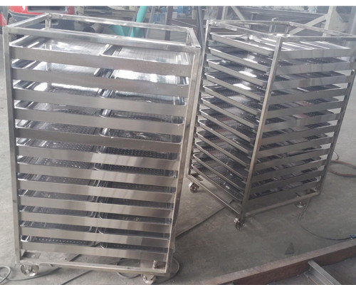 Professional Industrial Hot Air Tray Dryer Stainless Steel Food Dehydrator