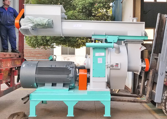 Wood Sawdust 2000Kg 5000kg Per Hour Ring Die Wood Pellet Mill