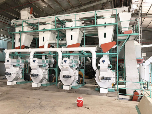 sunflower olive pulp 5T/H 6T/H Wood Pellet Mill Machine