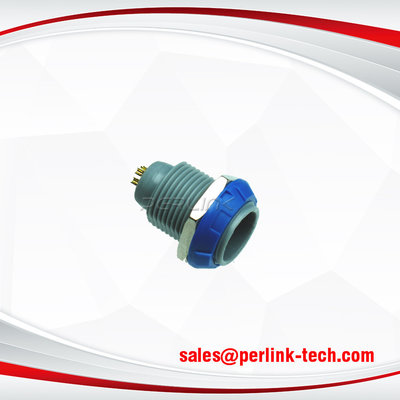 1P 5pin Compatible LEMOs Plastic Circular Connector supplier
