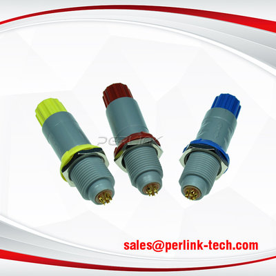 1P 5pin Compatible LEMOs Plastic Circular Connector supplier