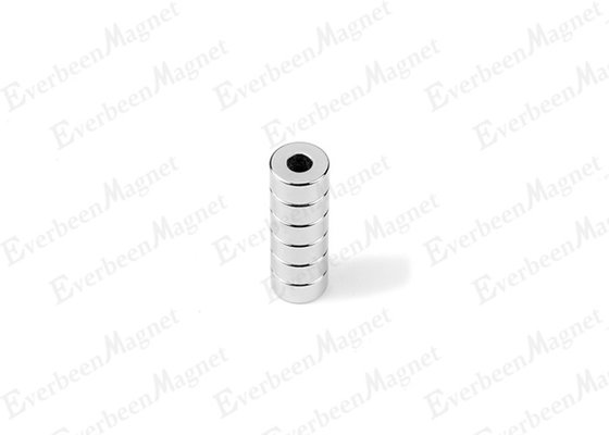 Small Round Magnets With Central Hole , Anti - Oxidated  Neodymium Magnet Ring