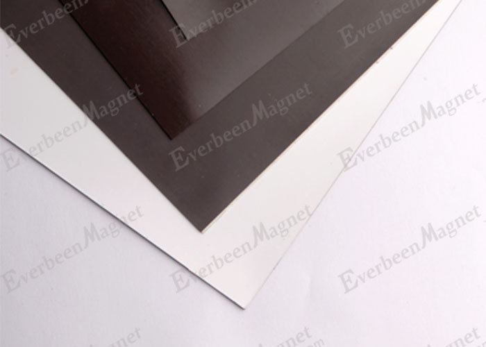 Self Adhesive Flexible Magnetic Strip / Sheet 1 Mm Thickness For Advertisement