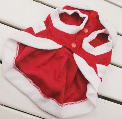 Cotton & Polyester Pet Poodles , Teddy christmas clothes , xmas clothes for dogs
