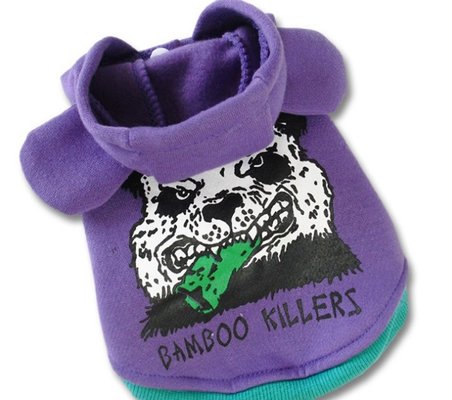 100% polyester polar fleece half zipper Dog Hooded Sweatshirts for Yorkshire Terriers