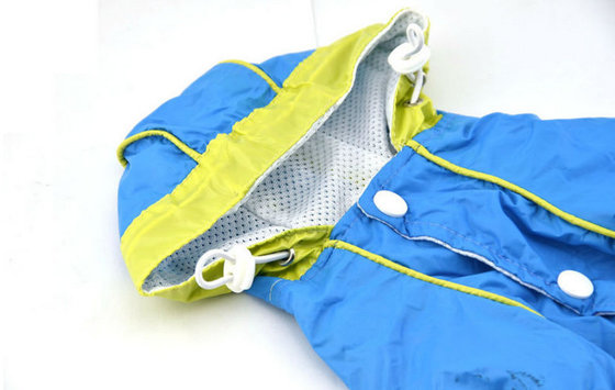 Blue Dog Puppy Pet Waterproof Rainwear / Rain Coat XS - XXL Personalized