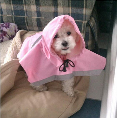 Pets Waterproof Heavy Duty Vinyl Guardian Gear Rain Jacket XXL Dog Raincoat