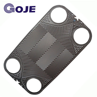 Hastelloy Alloy PHE Plate , Heat Exchanger Heat Transfer Plates Juice Milk Processing