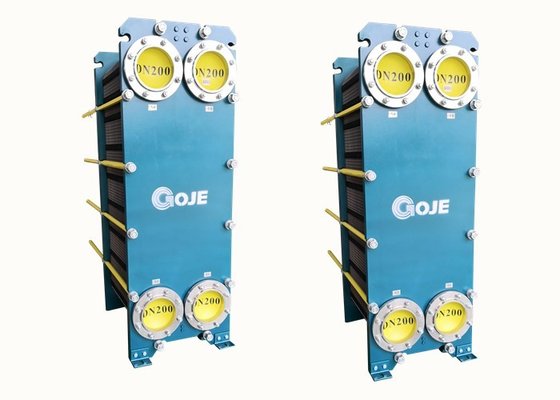 M20 Plate Style Titanium PHE Plate Heat Exchanger Plate Carbon Steel Frame