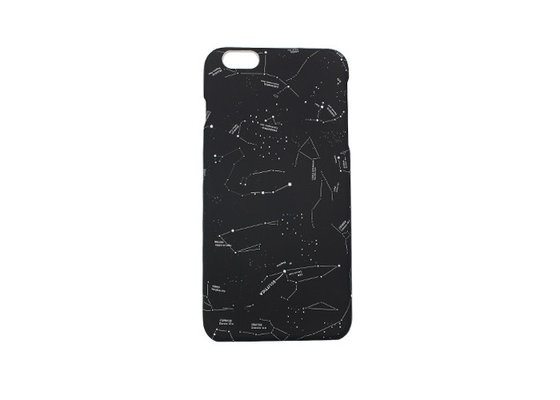 Dark Black IPhone 6s Scratch Resistant Phone Case PC Material With Margin