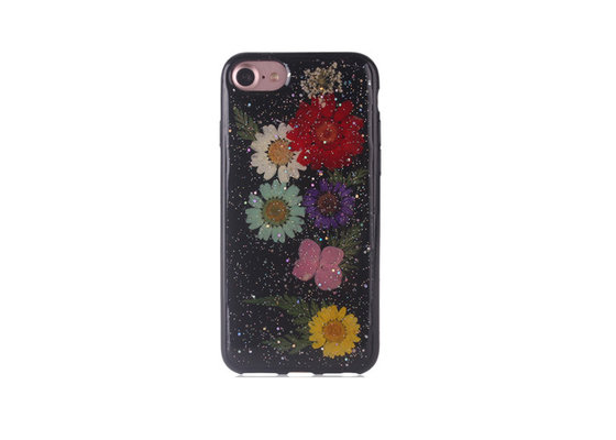 Semi Transparent Cell Phone Wallet Case Customized Shockproof SGS Certification