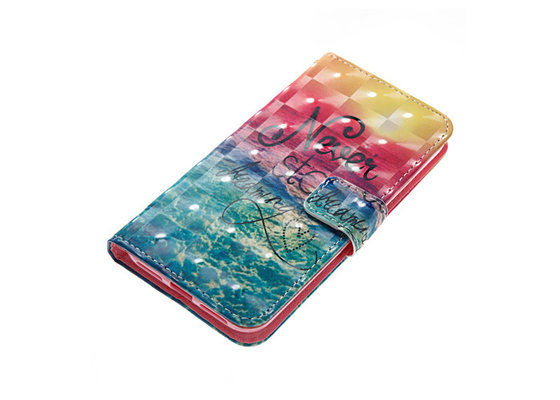 PU Leather Iphone X Wallet Case Dustproof Multi Colors Easy Installation