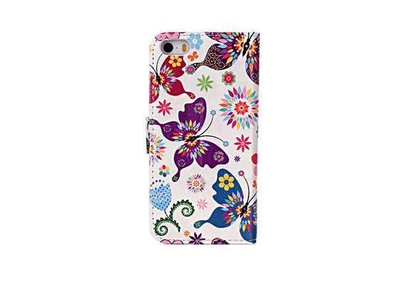 Colorful Butterflies Iphone 6s Protective Cases , Iphone 6s Phone Covers Full Protection