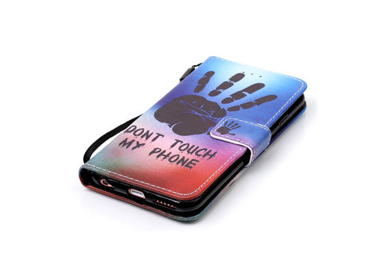 Movie Image Dustproof Iphone 7 Case , Pu Material Smash Proof Phone Case