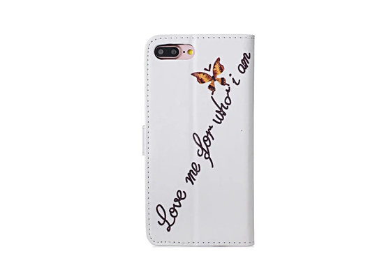 Free Style White Letter Phone Case Customized Logo Scratch Resistance