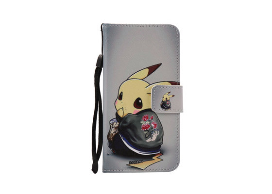 Pocket Monster Pikachu IPhone 8 Plus Phone Case Customized Color OEM