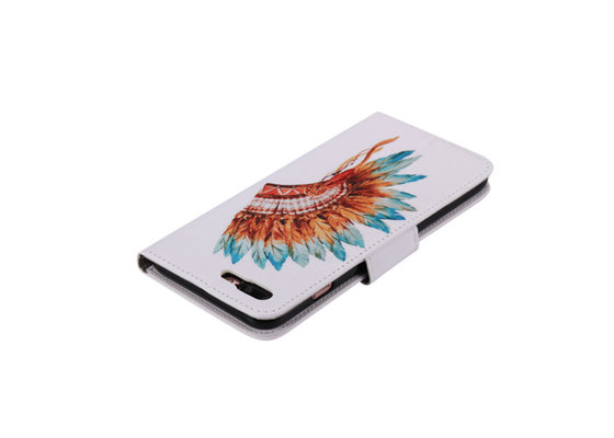 Hat Printing Iphone 8 Plus Wallet Case , Customized Iphone 8 Plus Protective Case