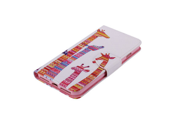 Giraffe Family Iphone 8 Plus Mobile Case , Tpu Simple Iphone 8 Plus Case