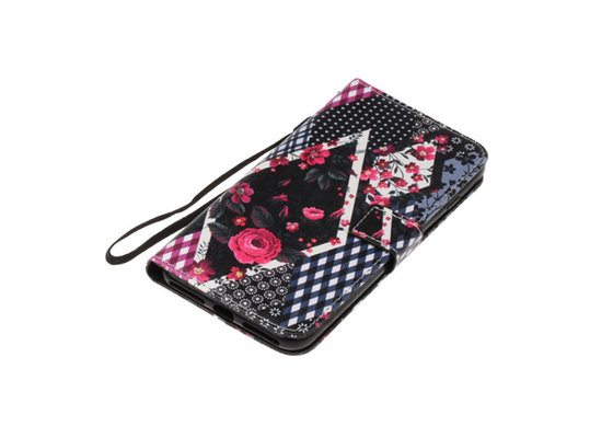 Classic Protective Iphone 8 Plus Case Flowers Printing Elegant Style