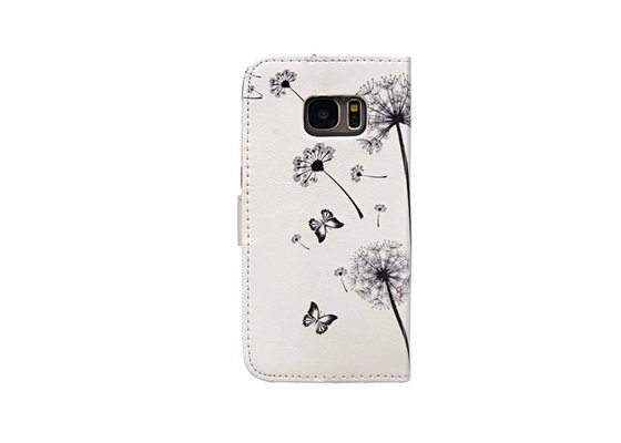 Black / White Samsung Smartphone Cases , Samsung Galaxy S7 Edge Shockproof Case