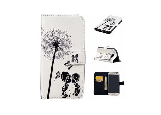Black / White Samsung Smartphone Cases , Samsung Galaxy S7 Edge Shockproof Case