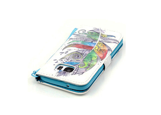 Colorful Leaves Samsung Galaxy Phone Cases Mixed Color Elegant Appearance