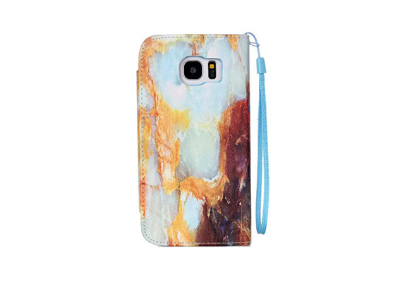 Image Customized Samsung S8 Phone Case , Anti Shatter Samsung S8 Wallet Case