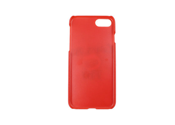 Custom Made Apple Iphone Covers Red Color With Give Me Five Letters