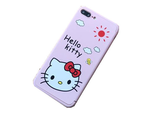 Custom Pc Phone Case Matting Surface Pink For iPhone 6s / 7s / 8s