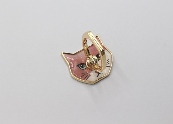 Lovely Car Mobile Finger Ring Stand Holder With Personalized Design