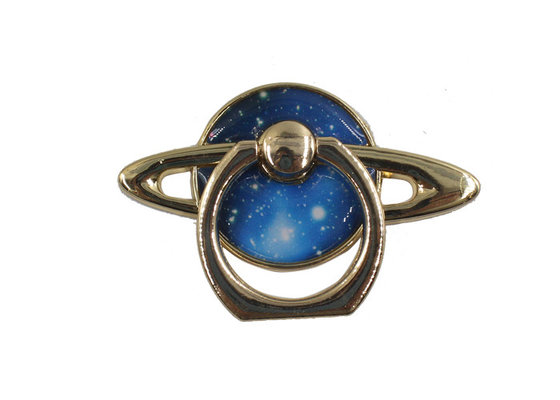 Universe Design Smartphone Finger Ring Stand Holder , Personalized Cell Phone Finger Ring