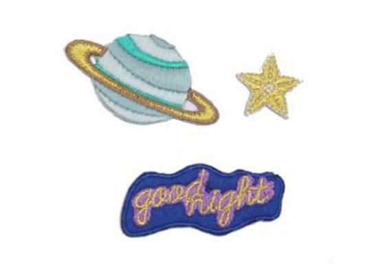 Cartoon Flower Embroidered Patch For Android Phone Accessories