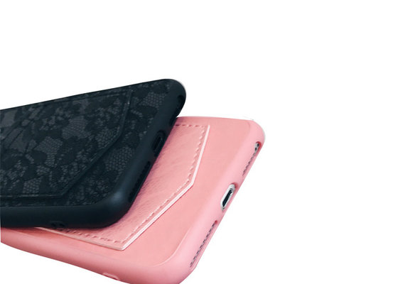 Card Pocket Simple Cell Phone Wallet Case Back Cover luxury Leather Case