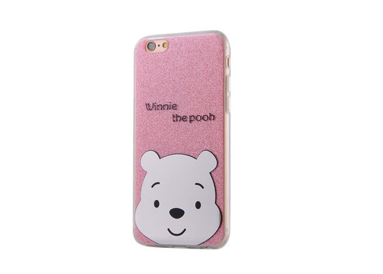 Little Bear 4 Colors Summer Protective Phone Cases With glitter powder Designer